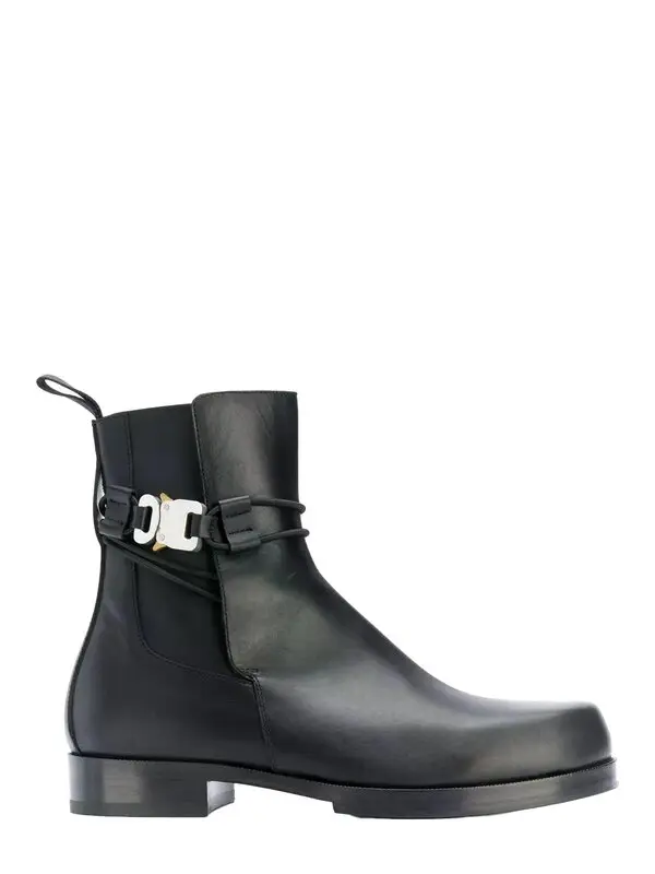 1017 Alyx 9sm Buckle Strap Ankle Boots - Black