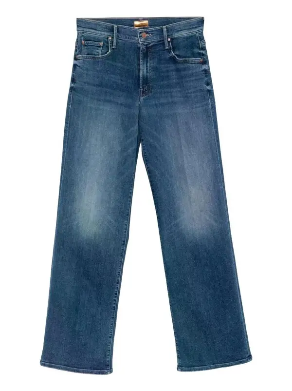 MOTHER Maven Sneak Jeans - Blue