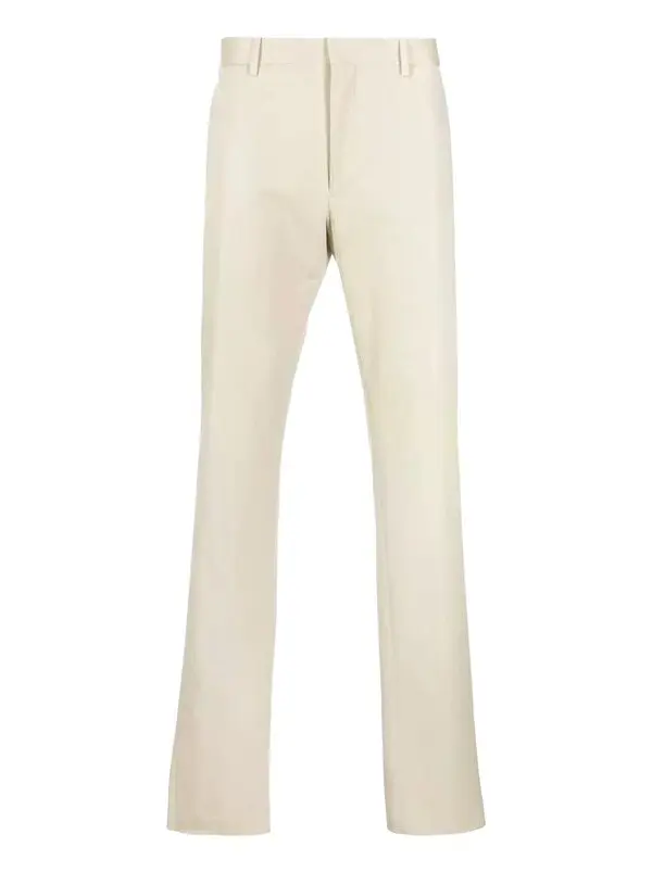 Zegna Straight-leg Chino Trousers - Neutrals