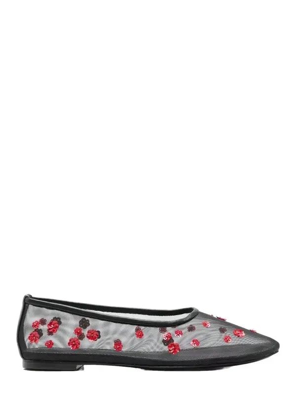 Staud Alba Ballerina Shoes - Black