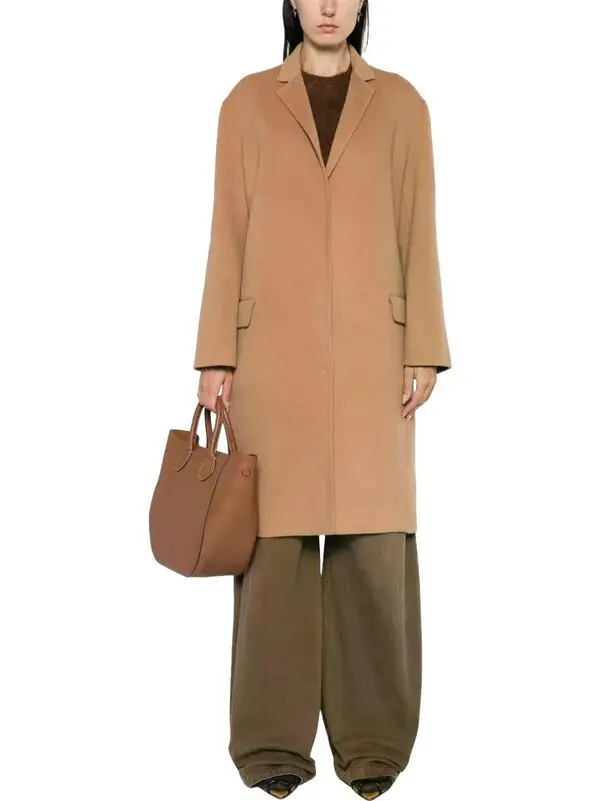SEMICOUTURE Wool Coat - Brown