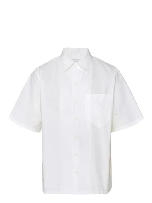 Prada Pocket Short-sleeve Shirt - White