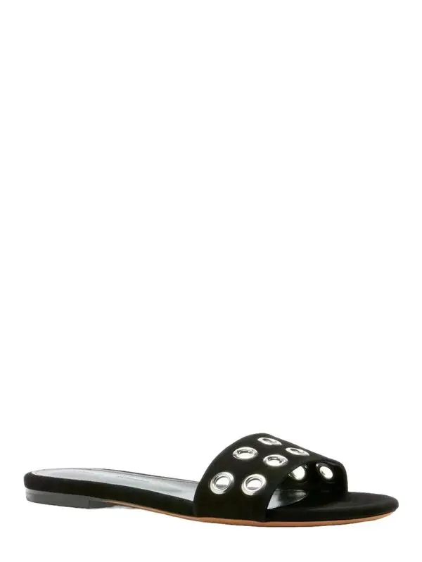 Proenza Schouler Grommet Slides - Black