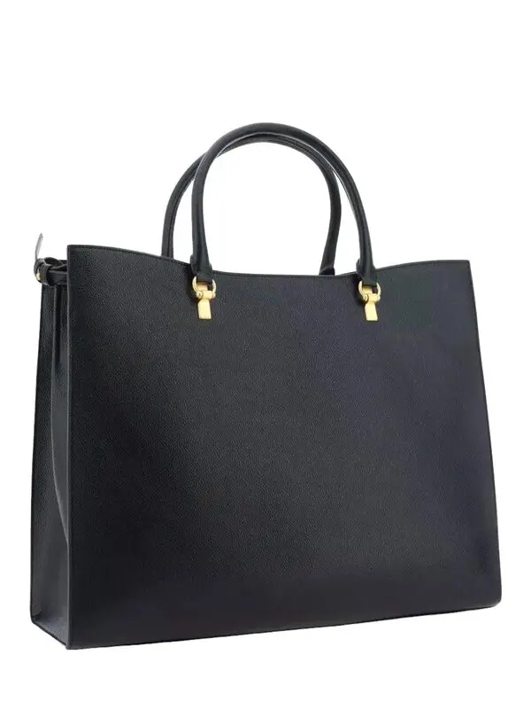 Thom Browne Large Duet Tote Bag - Black