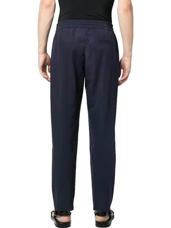 A.p.c. Kaplan Drawstring Waist Trousers - Blue