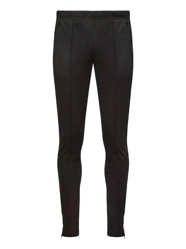 MAISON MARGIELA Four-stitch Logo Track Pants - Black