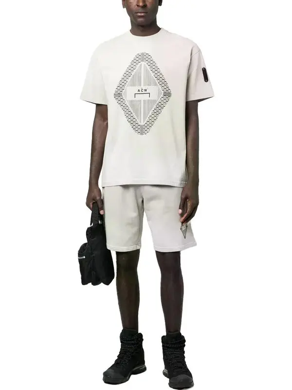 A-COLD-WALL* Elasticated-waist Track Shorts - Grey