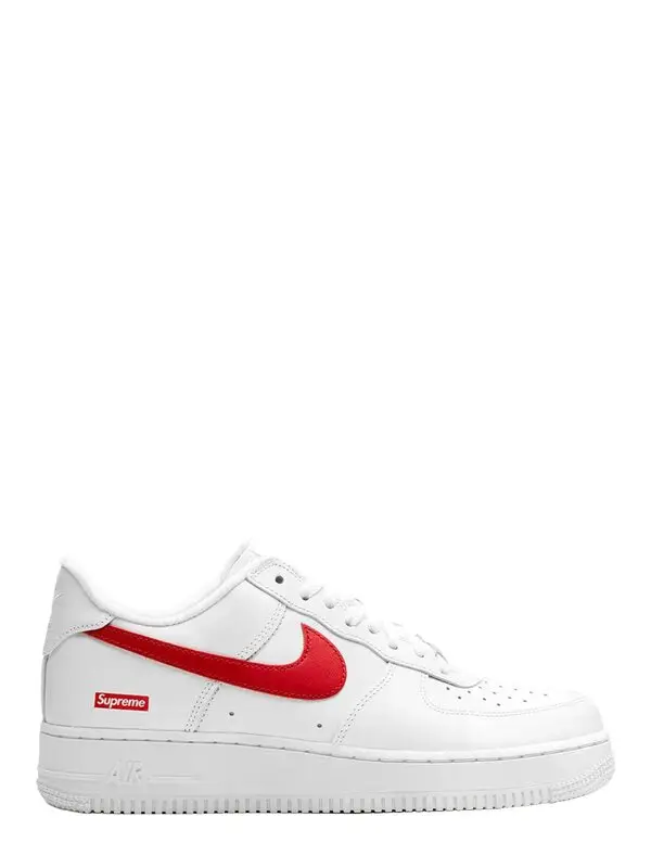 Nike X Supreme Air Force 1 Low Shanghai Sneakers - White