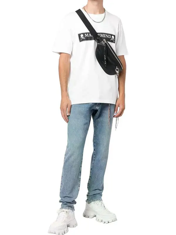 MASTERMIND WORLD Mid-rise Slim Fit Jeans - Blue
