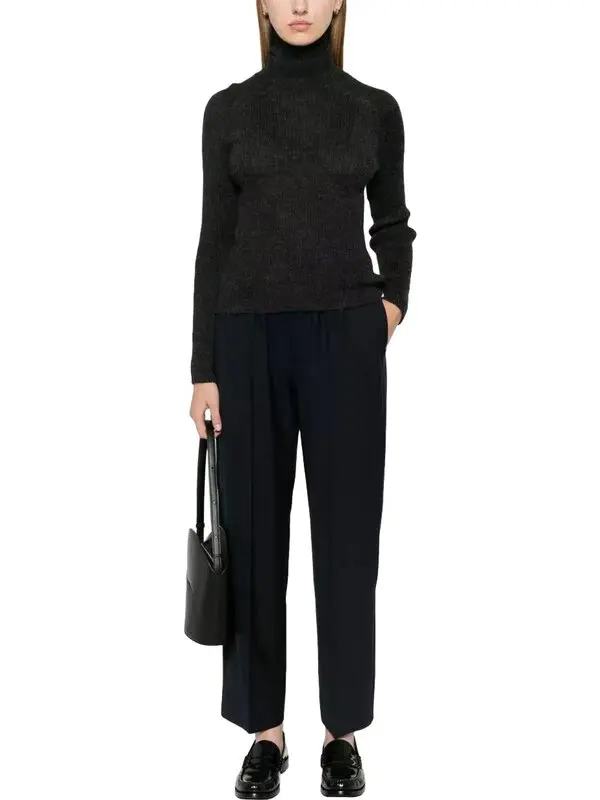 Fabiana Filippi Navy Jogging-fit Trousers - Blue
