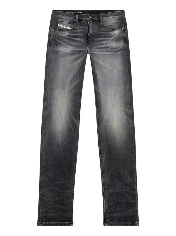 DIESEL® D-strukt 09j52 Slim Fit Jeans - Black