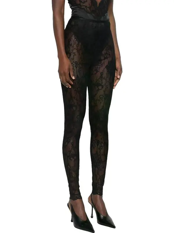 Givenchy Chandelier Lace Leggings - Black