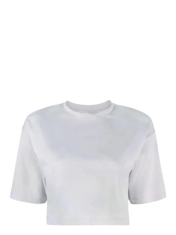 Loulou De Saison Cropped T-shirt - Grey