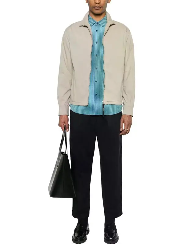 Aspesi Lightweight Zip-up Jacket - Neutrals