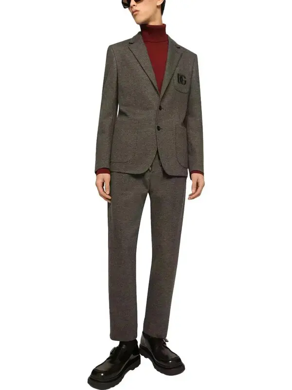 Dolce & Gabbana Roll Neck Wool Jumper - Red