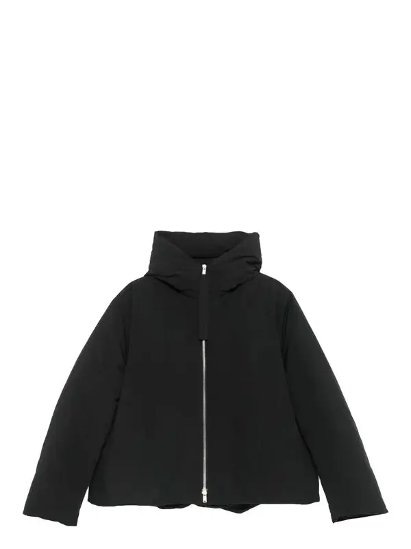 JIL SANDER Hooded Jacket - Black