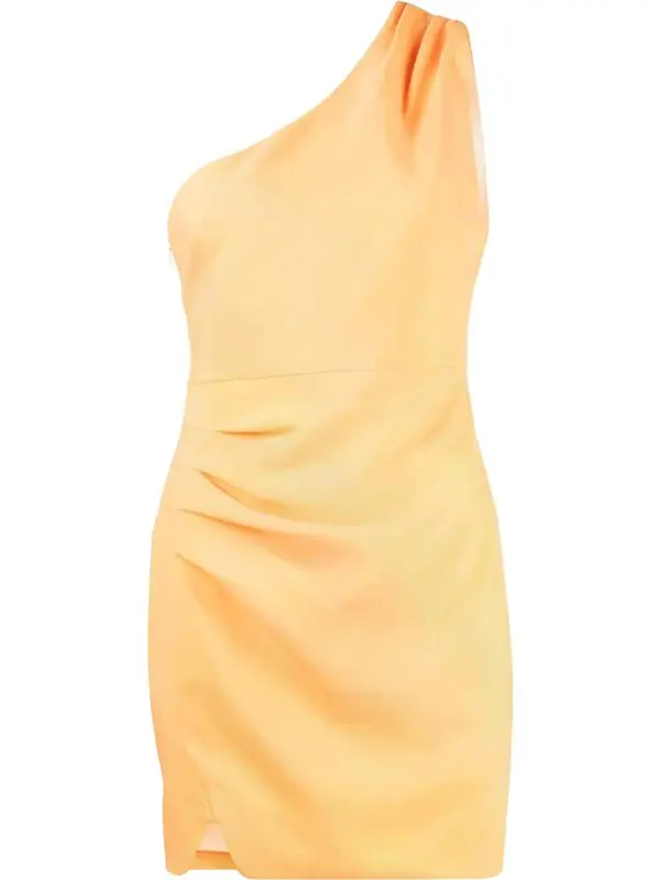 Likely Gonnella One-shoulder Mini Dress - Orange
