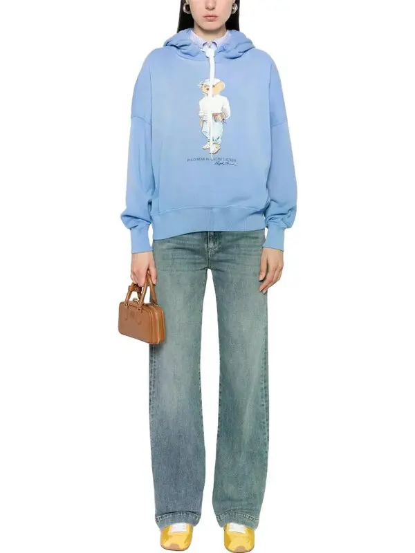 Polo Ralph Lauren Polo Bear Fleece Hoodie - Blue