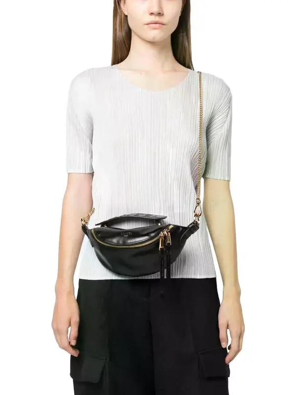 LANCEL Mini Origami Crossbody Bag - Black