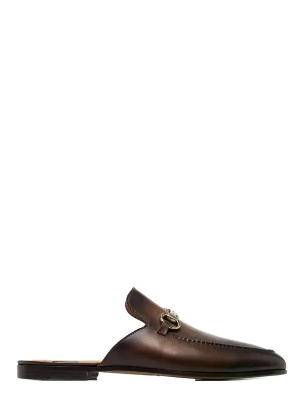 Magnanni Horsebit-buckle Slip-on Loafers - Brown