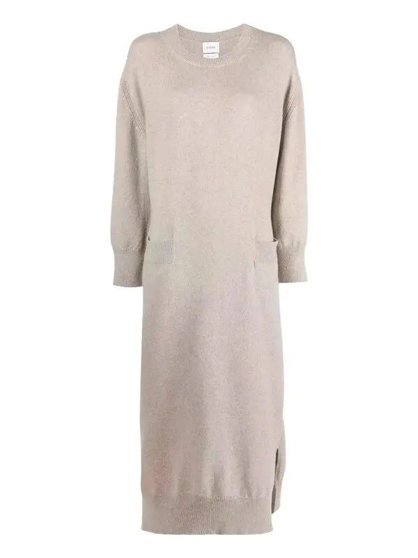 BARRIE Knit Midi Dress - Neutrals
