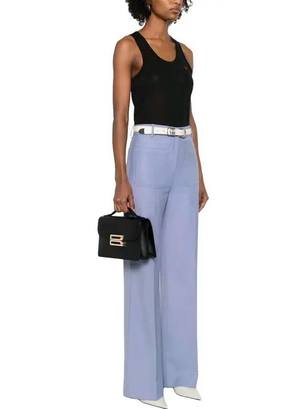 Victoria Beckham Small Leather Tote Bag - Black
