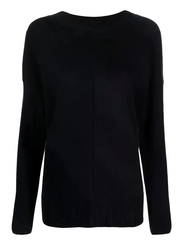 Chinti & Parker Long-sleeve Fine-knit Sweater - Blue