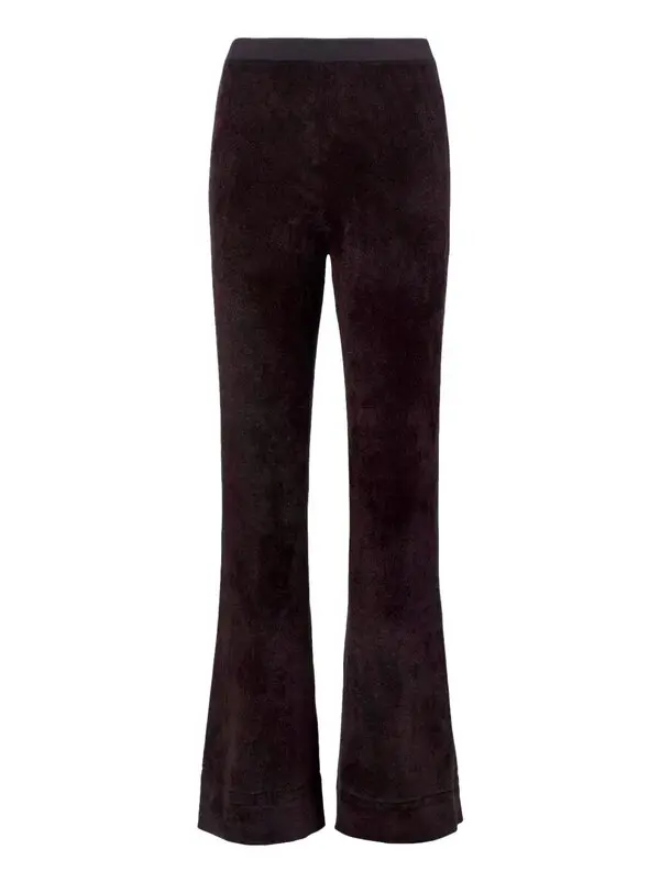 Proenza Schouler White Label Evie Flared Trousers - Brown