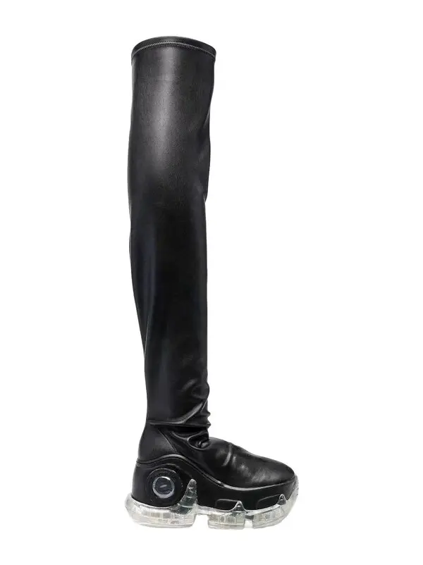 Swear London Air Revive Over-the-knee Platform Boots - Black