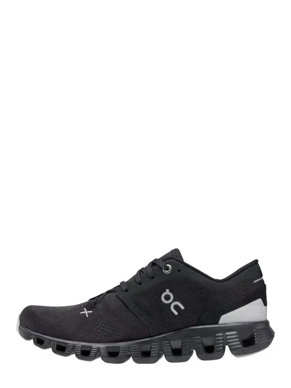 On Cloud X3 Lace-up Sneakers - Black