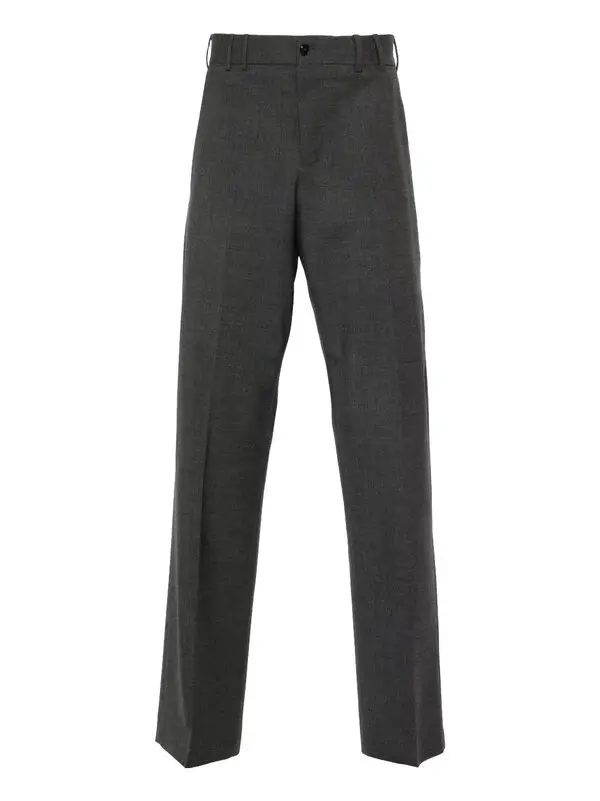 PT TORINO Michael Mid-rise Tailored Trousers - Grey