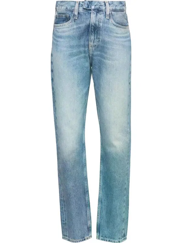 Calvin Klein Slim-cut Cotton Denim Jeans - Blue