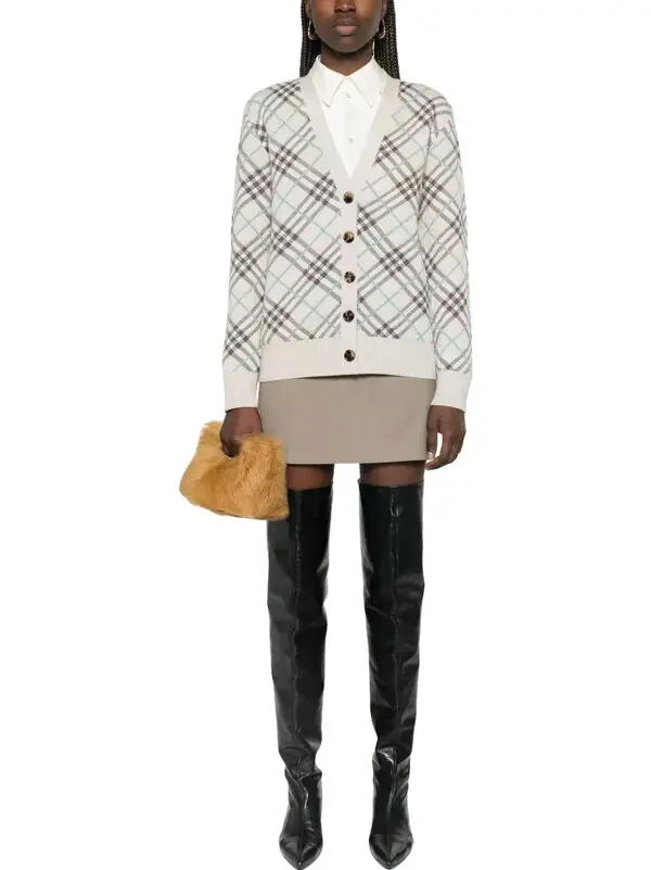 Burberry Silk Shirt - Neutrals