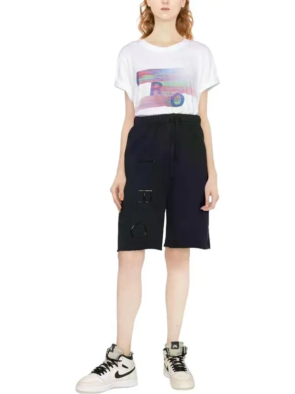 IRO PARIS Graphic Logo Print T-shirt - White