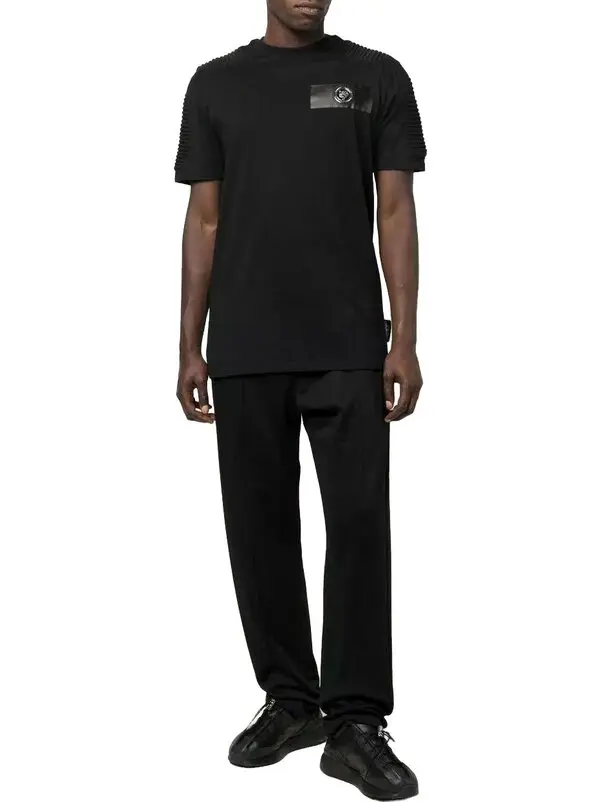 PLEIN SPORT Round Neck T-shirt - Black