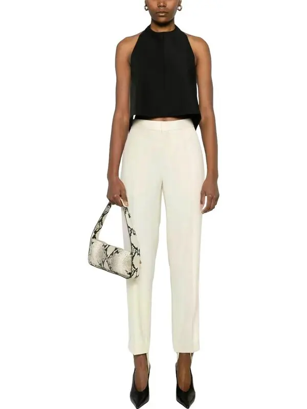 Wardrobe.NYC Tuxedo Trousers With Detachable Stirrups - Neutrals