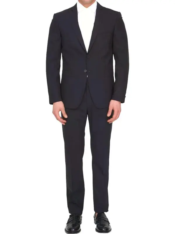 TONELLO Wool Suit - Black