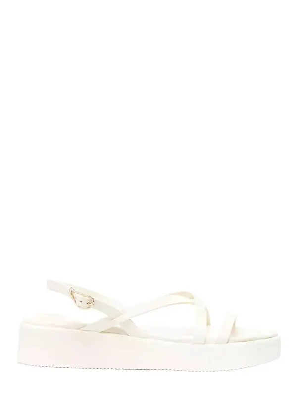 ANCIENT GREEK SANDALS Silia Buckle Sandals - Neutrals