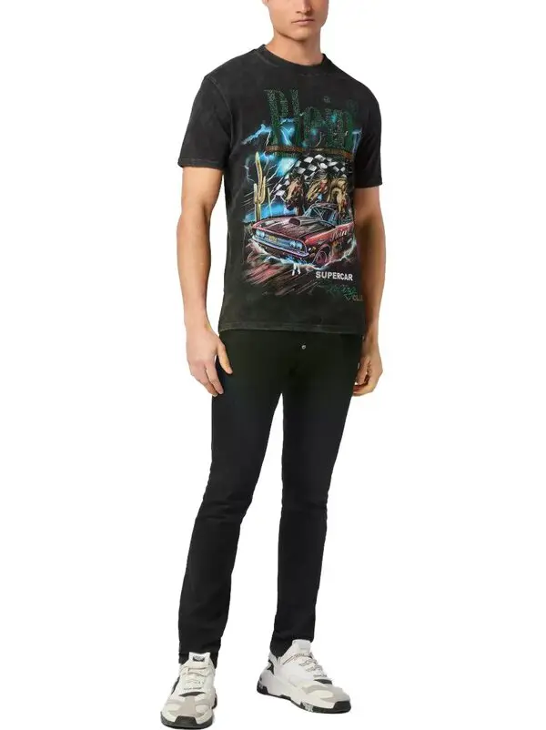 Philipp Plein Racing Club T-shirt - Black