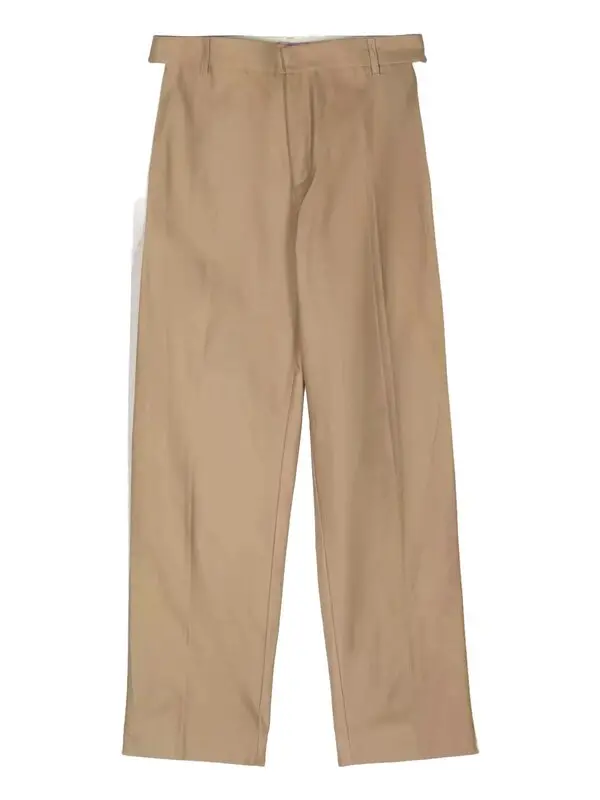 BLUEMARBLE Tape Detailing Straight-leg Trousers - Neutrals