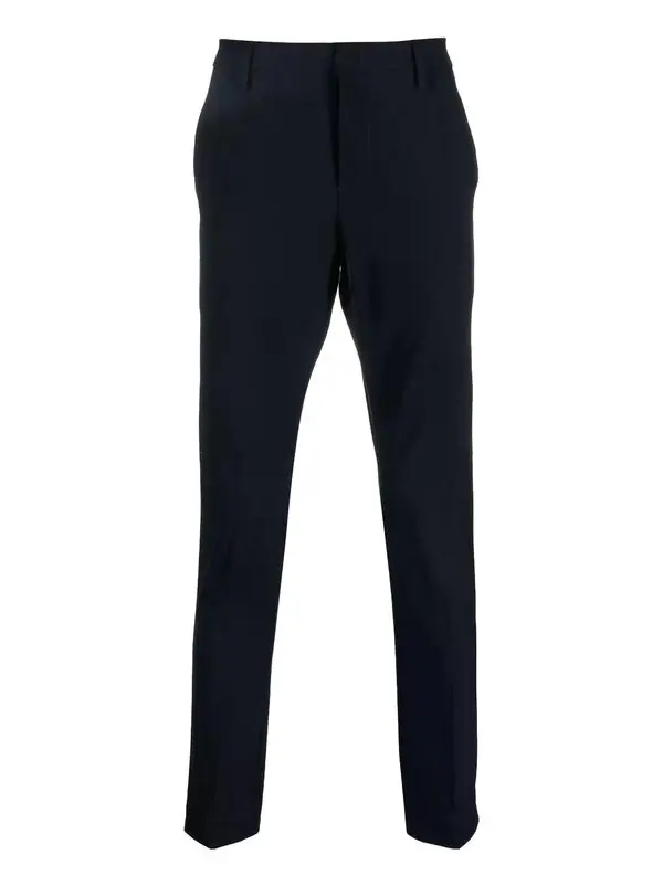 DONDUP Mid-rise Tapered Trousers - Blue