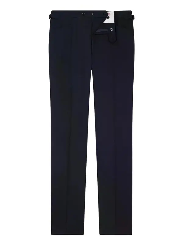 FURSAC Wool Tapered Trousers - Blue