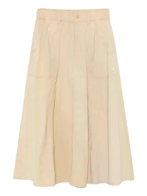 CHOCOOLATE A-line Skirt With Panelled Design - Neutrals