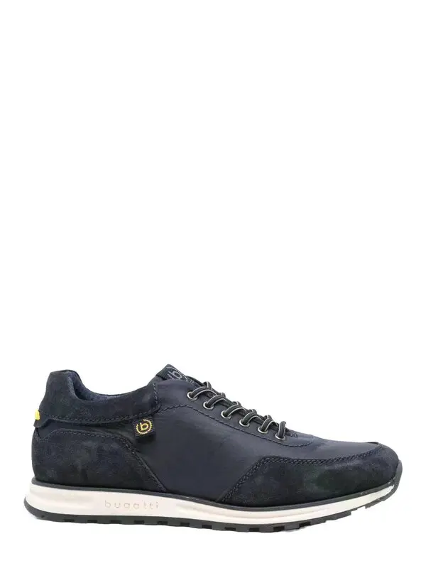 BUGATTI Panelled Low-top Sneakers - Blue