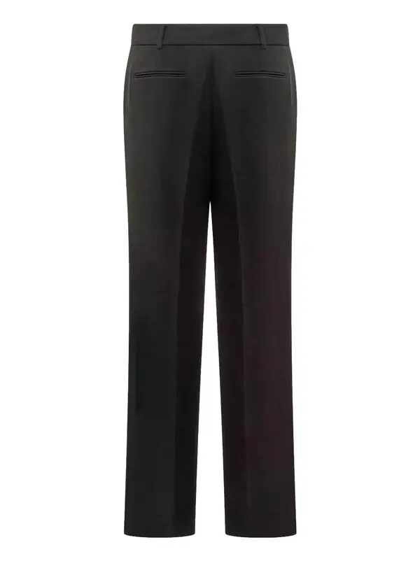 Michael Kors Pleat-detail Trousers - Black