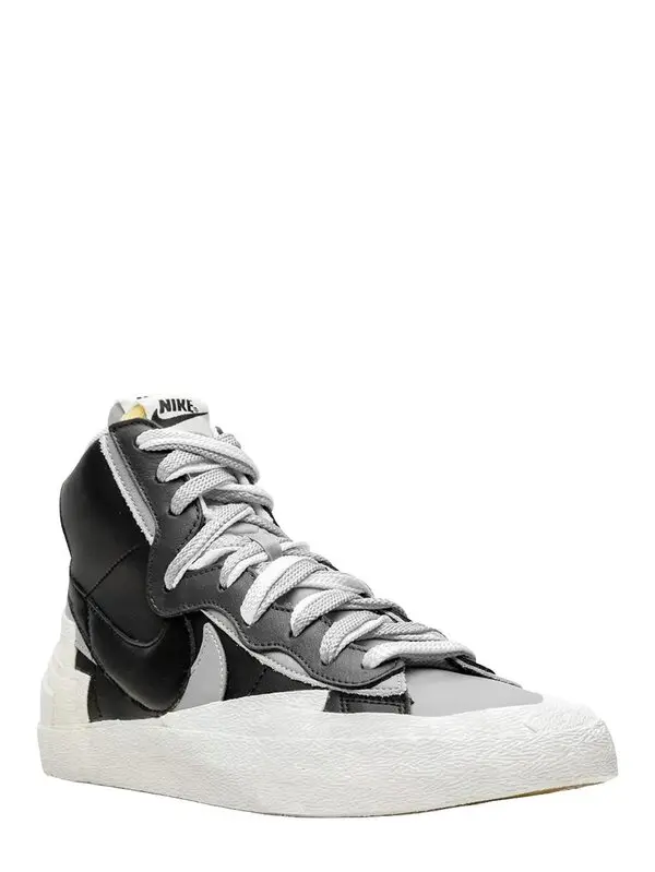 Nike X Sacai Blazer Mid /grey Sneakers - Black
