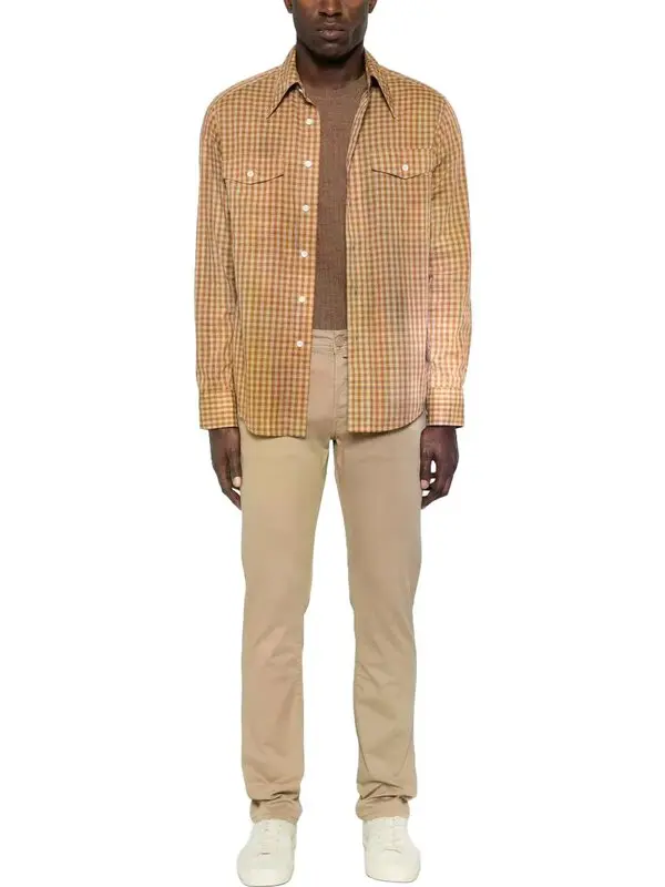 Jacob Cohen Bard Slim-cut Trousers - Neutrals