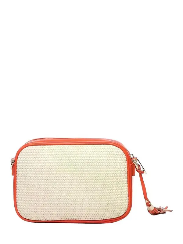 V°73 Crossbody Bag With Tassel Detail - White