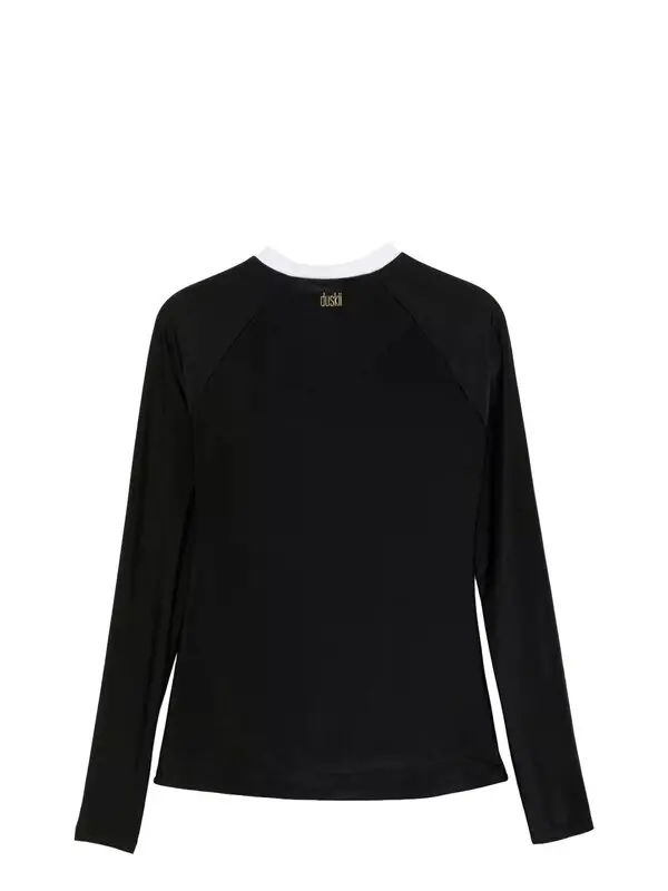 DUSKII Long-sleeve Surf Top - Black