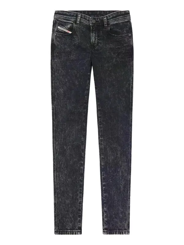 DIESEL® Babhila Mid-rise Skinny Jeans - Black